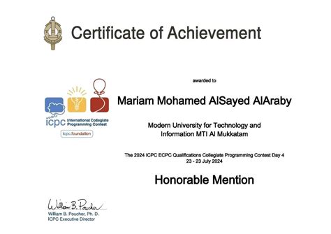 Malak Mohamed Al Sati On Linkedin Ecpc2024