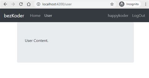Angular Spring Boot Jwt Authentication Example With Authorization