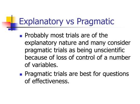 Ppt Pragmatic Randomised Trials Powerpoint Presentation Free Download Id352215