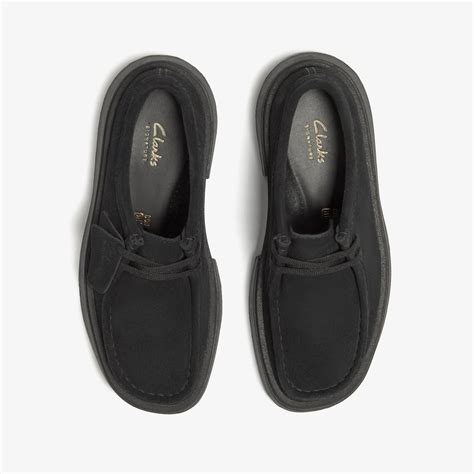 Womens Torview W Black Suede Lace Up Shoes Clarks