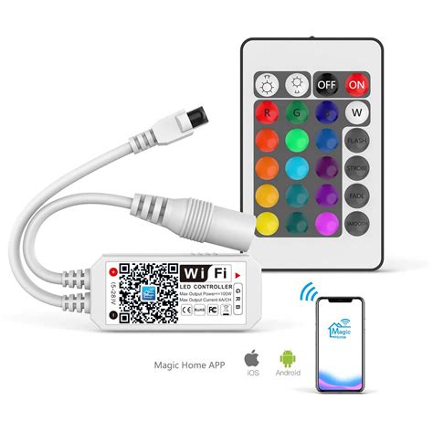 LED WiFi Remote Controller For LED RGB Strip Light LED RGB Strip Light And RGB Strip Light
