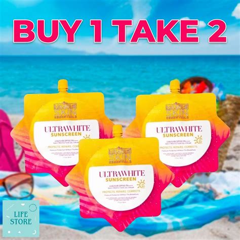 Lifestore Buy1 Take2 Hikari Skin Ultrafresh Ultrawhite Sunscreen Uva Uvb Spf50 Pa 50ml