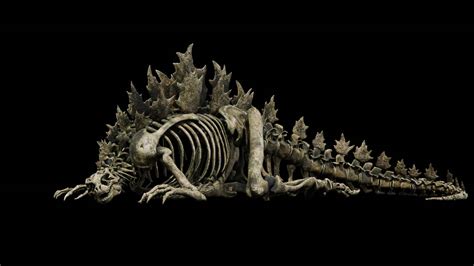 Godzilla Skeleton Ancient Fossil By Huykhoi2407 On Deviantart