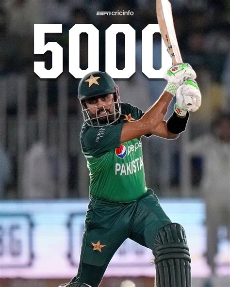 Babar Azam Has Become The Fastest Man To 5000 Odi Runs Achieving The