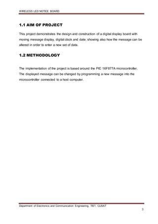 Wireless Led Notice Board PDF