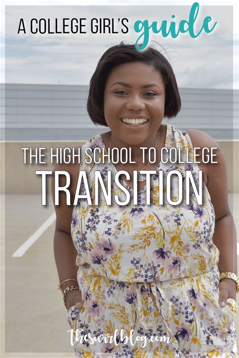 What To Expect The Transition From High School To College Artofit