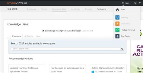 Working With Local And Community Kb Articles In 74 Spiceworks Support Spiceworks Community