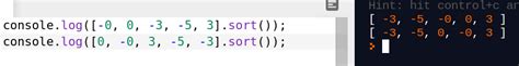 they told me js sorts by string representation now my brain is broken