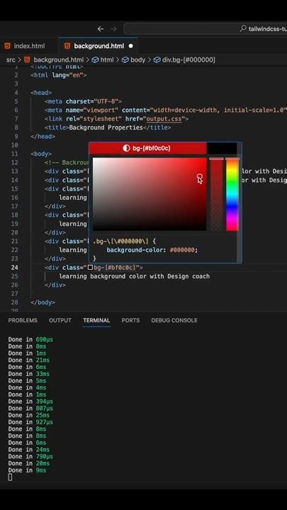 Tailwind Css Custom Background Color Tailwind Css Tutorial Hindi Coding Tailwindcss Youtube