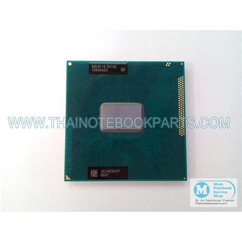 Cpu Intel Celeron Dual Core Dual Core 1000m Sr102 1 8ghz 2mb Cpu Processor สินค้ามือสอง ราคา