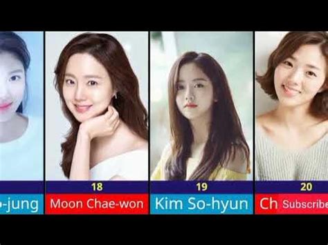 Top 30 Most Beautiful Korean Actresses 2026 한국에서 가장 아름다운 여배우 Youtube