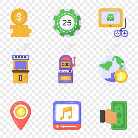 슬롯 머신 아이콘 Png 일러스트 및 벡터 이미지 무료 다운로드 Lovepik