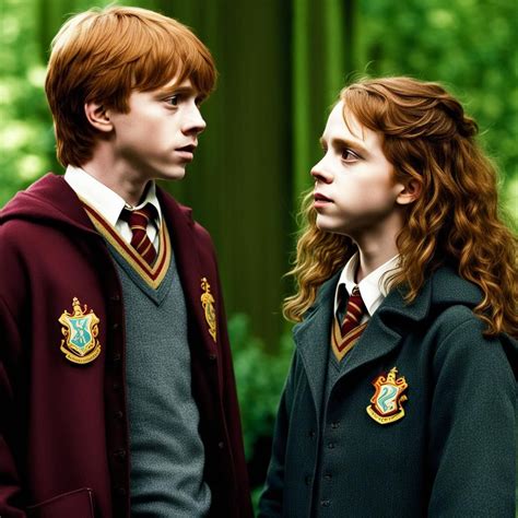 Hermione Granger E Ron Weasley Si Amano