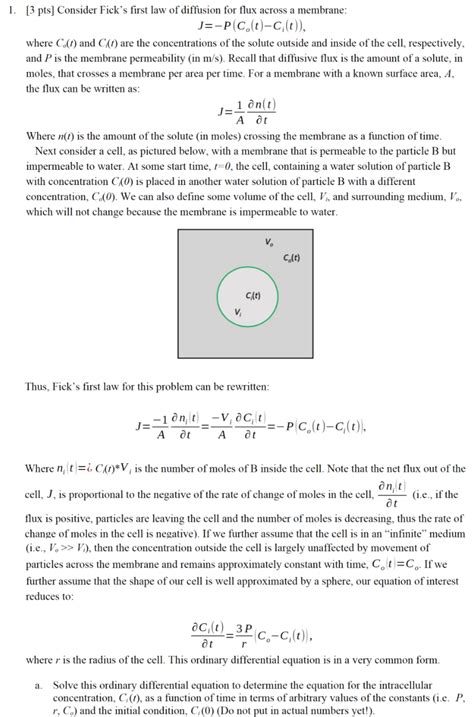 Solved Solve This Ordinary Differential Equation To