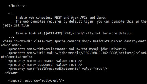 Activemq学习之jdbc消息持久化 Csdn博客
