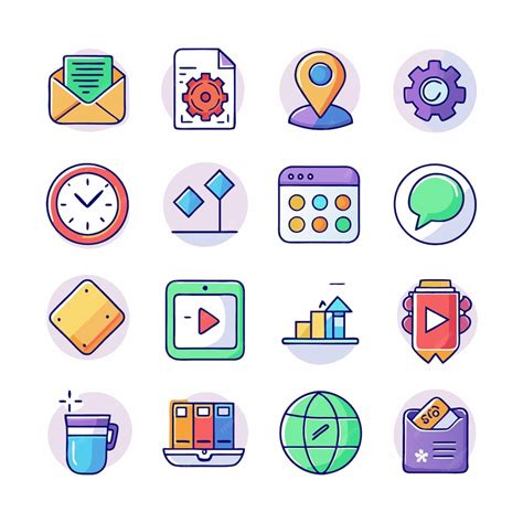 user interface icons set for website and mobile app premium ai