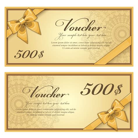 3 페이지 상품권 도안 템플릿 이미지 Freepik에서 무료 다운로드