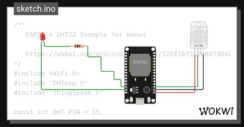 Thingspeak Wokwi Esp32 Stm32 Arduino Simulator