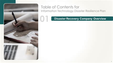 Information Technology Disaster Resilience Plan Ppt Powerpoint