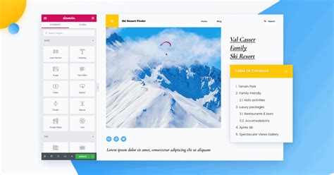 elementor pro new table of contents widget ahoi dev