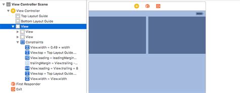 Ios Two Uiview Not Fitting For All Screen With Same Size Stack Overflow