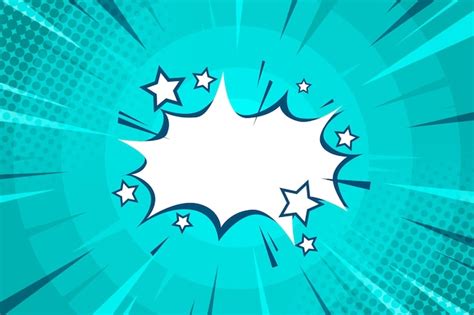 플랫 만화 스타일 배경 무료 벡터