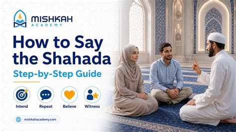 How To Say The Shahada In Arabicand English Pronunciation Guide For New