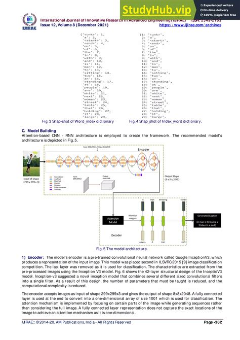 Attention Based Image Captioning Using Deep Learning Pdf