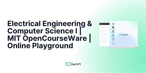 Electrical Engineering And Computer Science I Mit Opencourseware