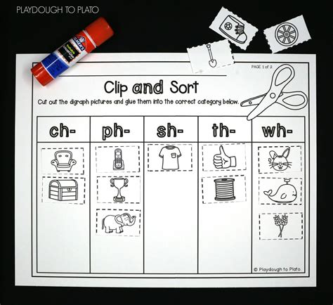 Digraph Activities! - Playdough To Plato