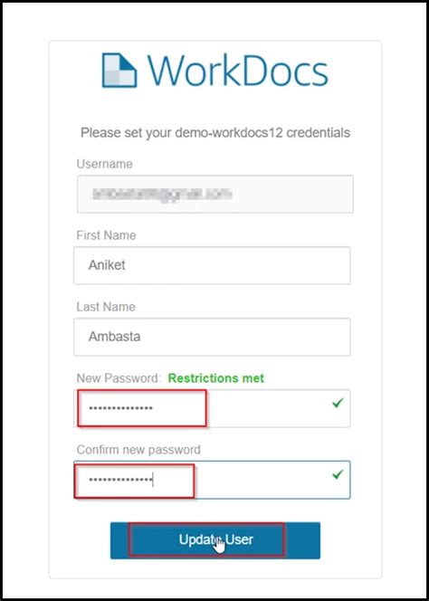 Document Management With Amazon Workdocs
