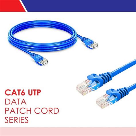 Cat6 Utp Patch Cord 1Meter ELV Cables
