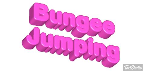 Bungee Jumping Sport Animated  Logo Designs