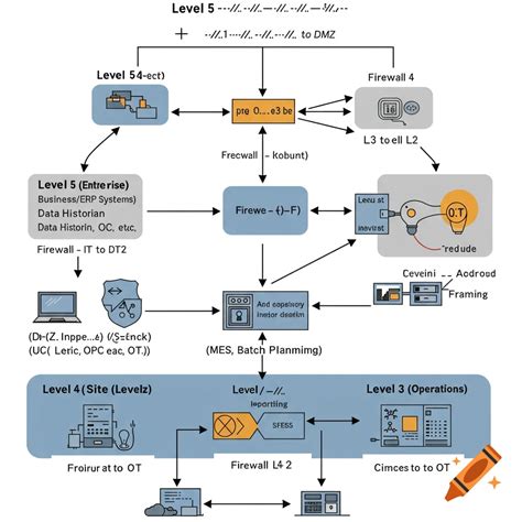 Isa 95 Model Diagram On Craiyon