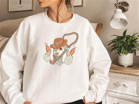 Howdy Peeps Sweatshirt Easter Shirt Woman Sweater Happy Easter Day Retro Shirt Easter Peeps
