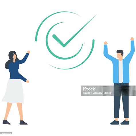 완료된 작업 및 프로젝트 성공 성공 또는 성취 확인란 완료된 사무 완료된 사람들을 축하합니다 책임 있는 프로젝트 완료 후 확인