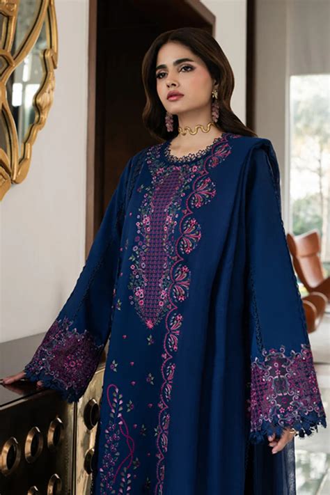 Rangrasiya Carnation Eid Edit Unstitched26 Aria Ibaas