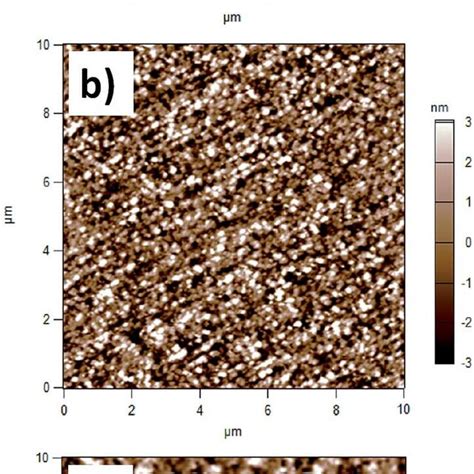 A The High Diagram Of Atomic Force Microscope Afm Images On Tapping Download Scientific