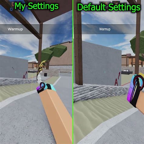 My Viewmodel Settings Counter Blox Remastered Cbr Shorts Counterblox
