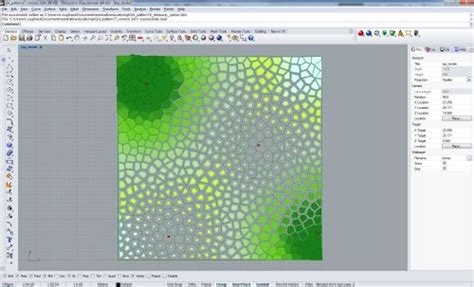 Variable Perforated Screen Grasshopper Grasshopper Rhino Grasshopper Parametric Design