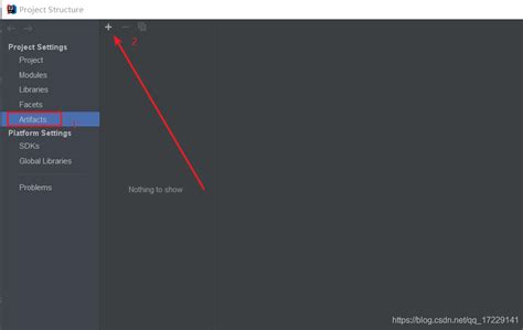 idea部署web项目warning no artifacts configured csdn博客