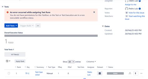 Xray 10785 Xray Override Assign Test Runs Is Not Working As It Should Xblend Issue Tracker