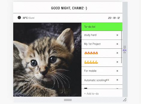 GitHub Chaam Minimalist Task App JS 바닐라 JS로 To do list 구현하기