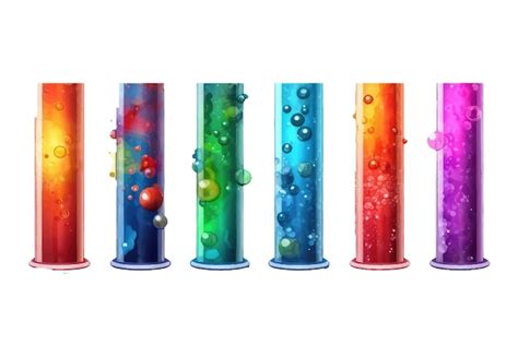 Premium Ai Image Ui Set Vector Illustration Of Test Tube Chemistry