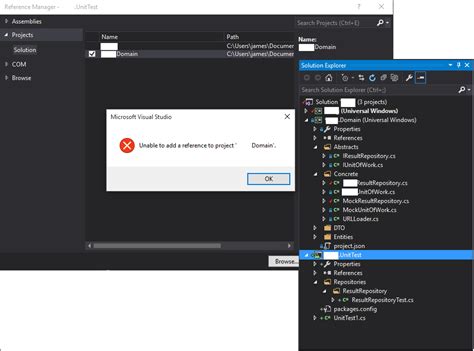 How To Unit Test A Windows App In Visual Studio Stack Overflow