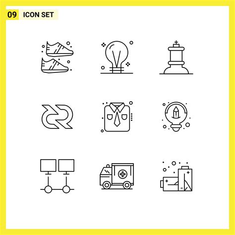 Set Of 9 Vector Outlines On Grid For Clothes Cryptocurrency Idea Coin Decreed Editable Vector