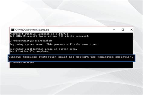 Fixed Windows Resource Protection Could Not Perform The Requested Operation Techcult