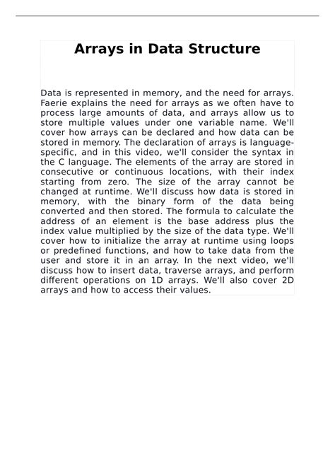 Data Structure Bachelor Of Science Stuvia Us