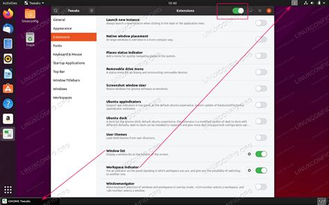 How To Install Gnome Shell Extensions On Ubuntu Focal Fossa Linux Desktop Linux