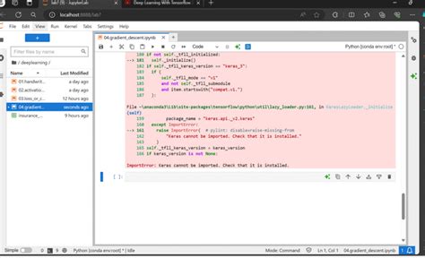 Im Getting This Error Keras Cannot Be Imported Check That It Is